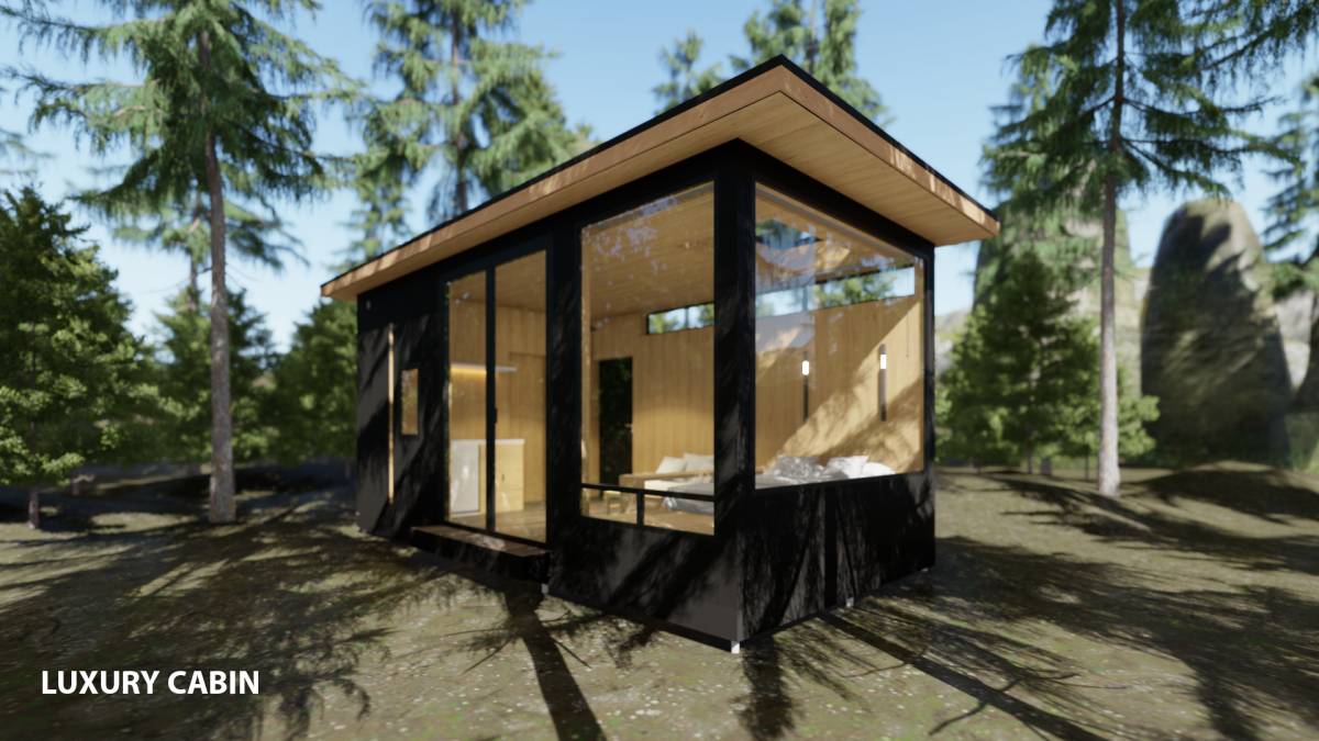 Design project for Easy to build Cabins for the Tourism Industry in ...