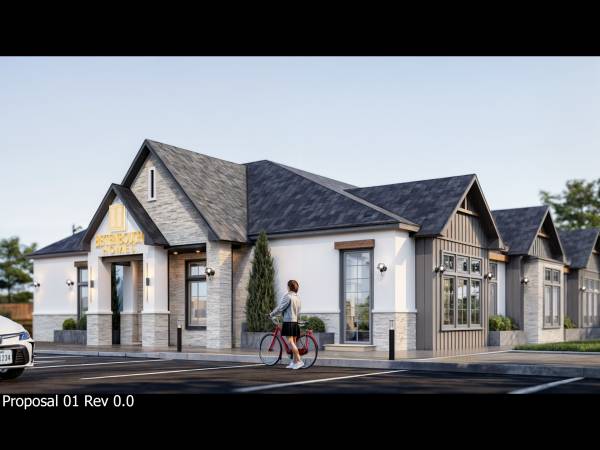 Design project for Office Building Exterior Remodel and Addition in ...