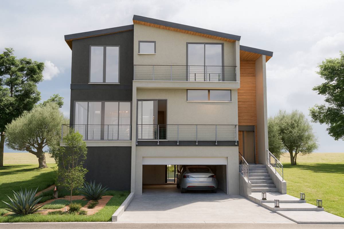 Design project for Functional Contemporary House in United States ...