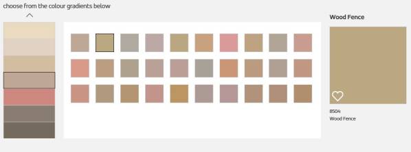 Design project for Southern style inn - color scheme and simple ...