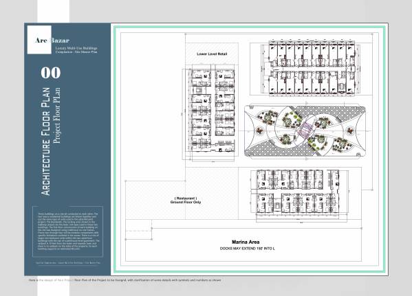 Design project for Luxury Multi-Use Buildings / Site Master Plan v2 in ...