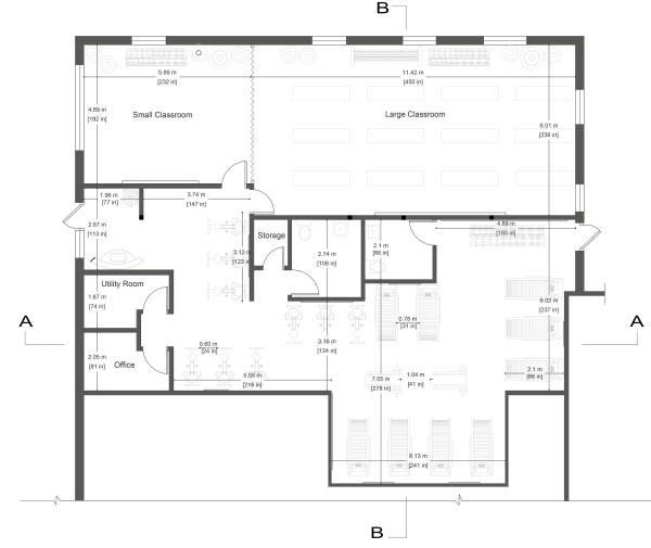Design project for Wellness Center Floor Plan in United States | Arcbazar