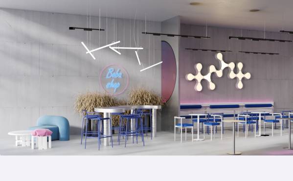 Design project for Boba Shop Design in Florida in Turkey | Arcbazar