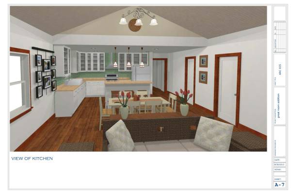 Design project for Great Room Addition and Remodel in United States ...