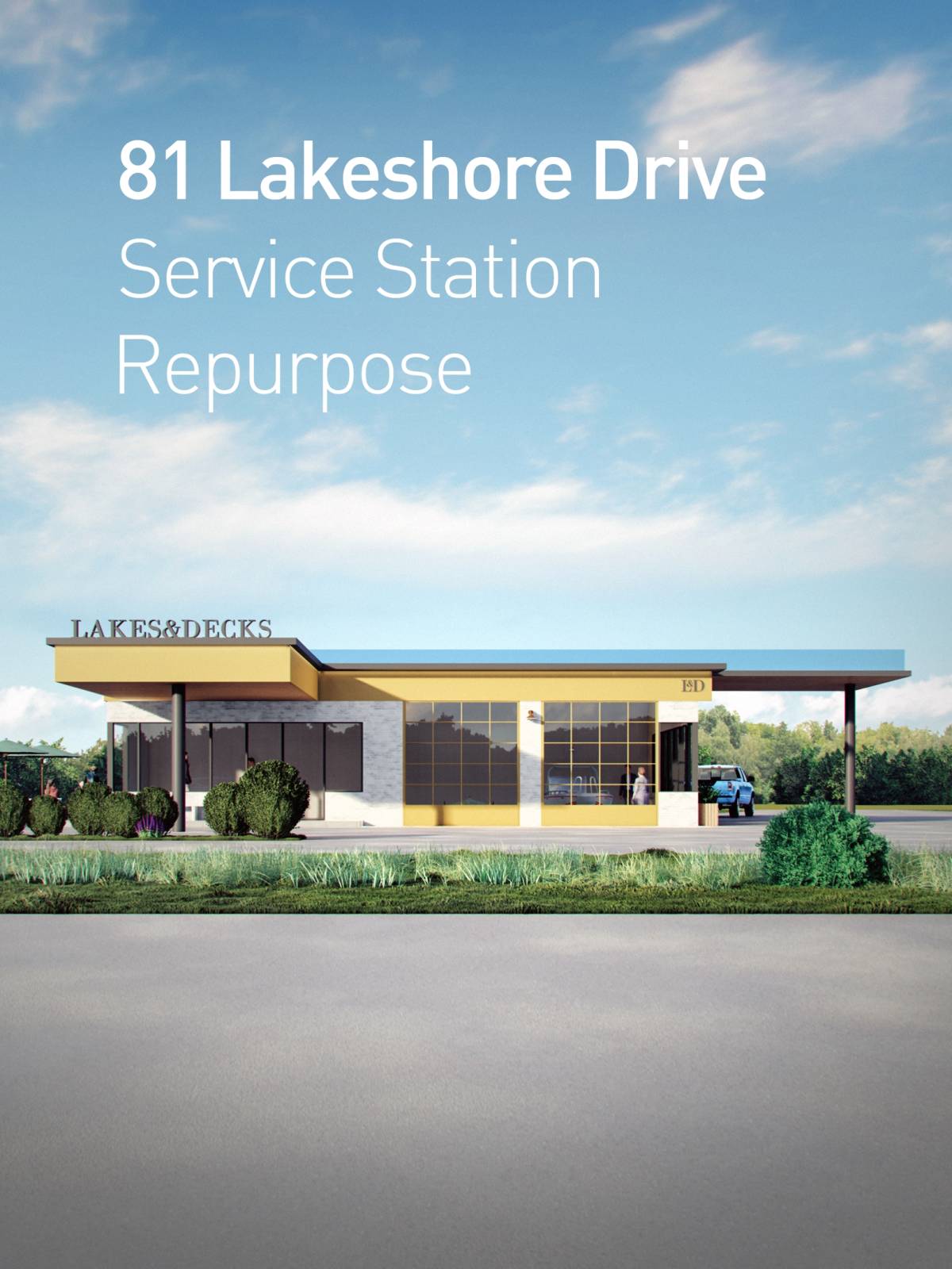 Design project for Service Station Repurpose in United States | Arcbazar