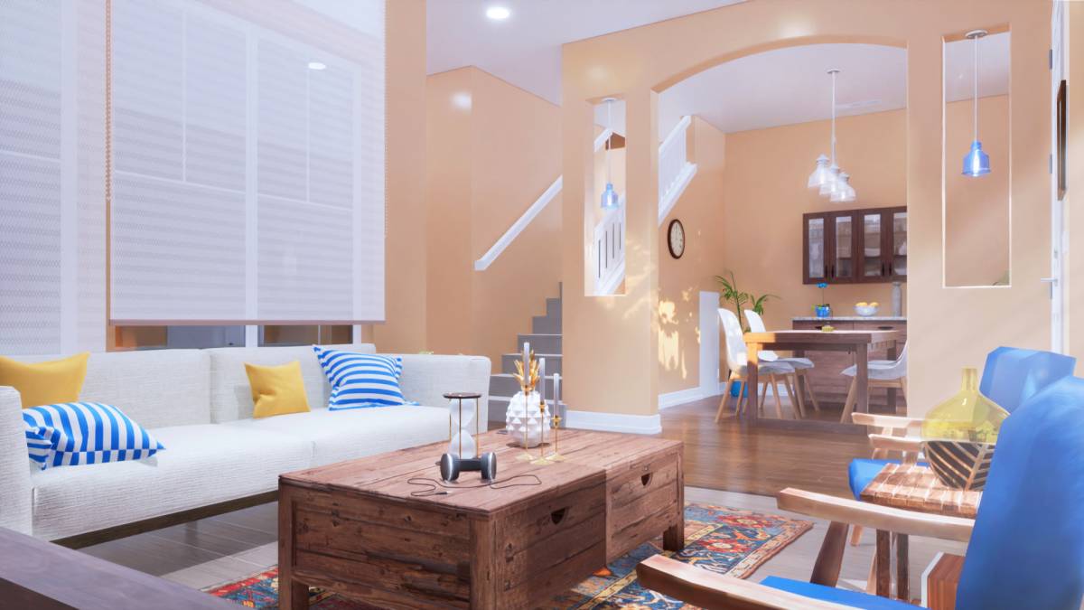 Design project for Decorating Diningroom and living room and flowing ...