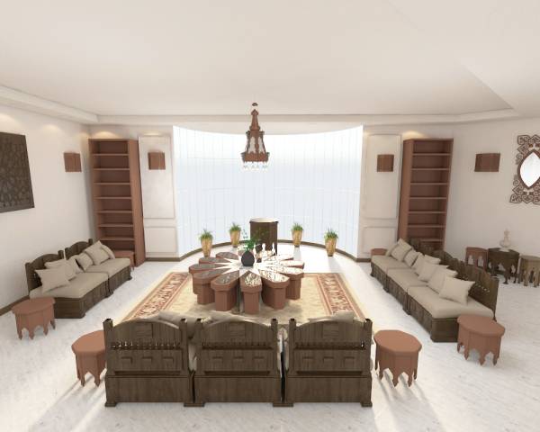 Design project for Main Hall in Saudi Arabia | Arcbazar