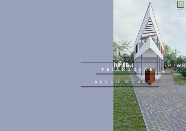 Design project for Triangular Beach Home in United States | Arcbazar