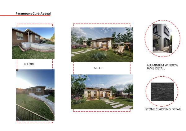 Design project for Paramount Curb Appeal in United States | Arcbazar