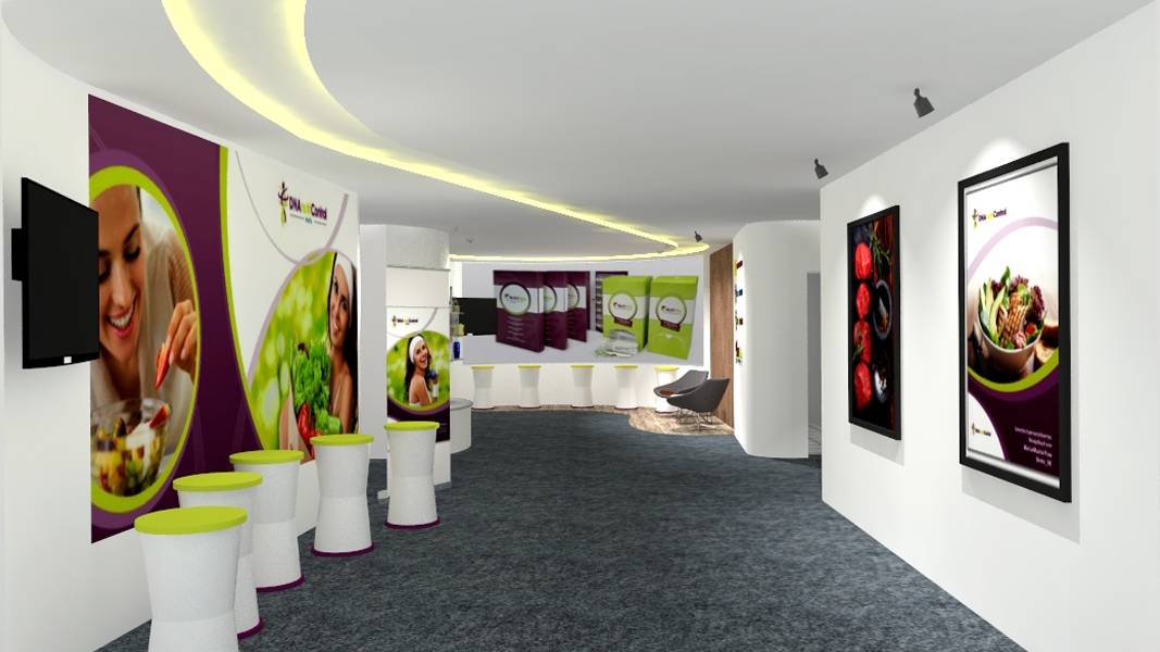 Design project for Experience center plus presentation stage in old ...