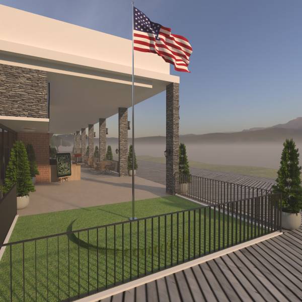 Refurbishment - Facades تم التصميم بواسطةIndra Gunadi - The Regency ...