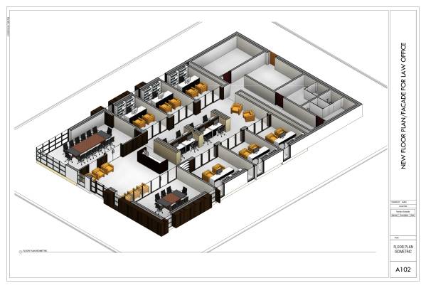 Design project for New Floorplan for Law Office in United States | Arcbazar