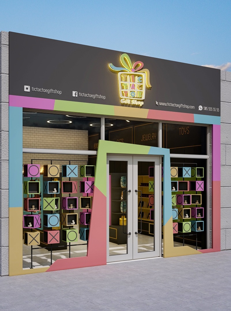 Design project for TIC-TAC-TOE GIFT SHOP INTERIOR DESIGNING in Rwanda ...