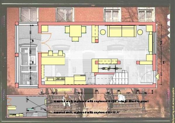 Piso Completo Diseñado porARCHRA - Layout Redesign - 1050, US | Arcbazar