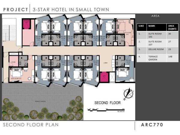 Design project for Three Star Hotel in a small town in India | Arcbazar