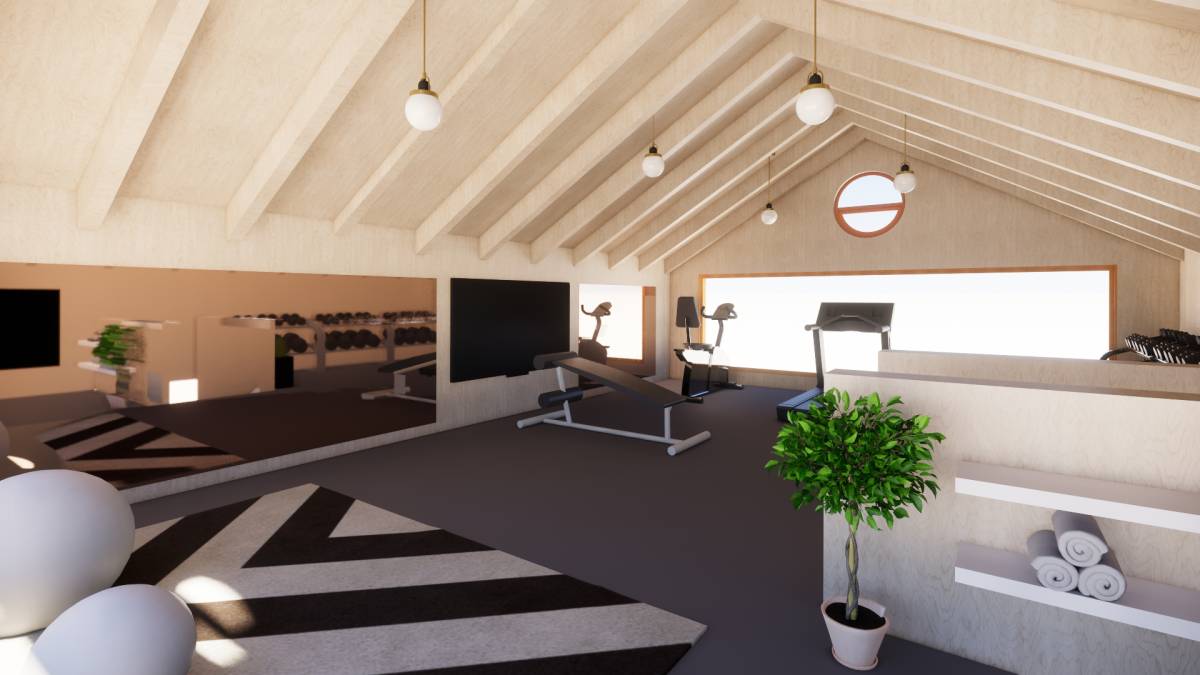 Design project for Boat House storage turned Gym in United States ...