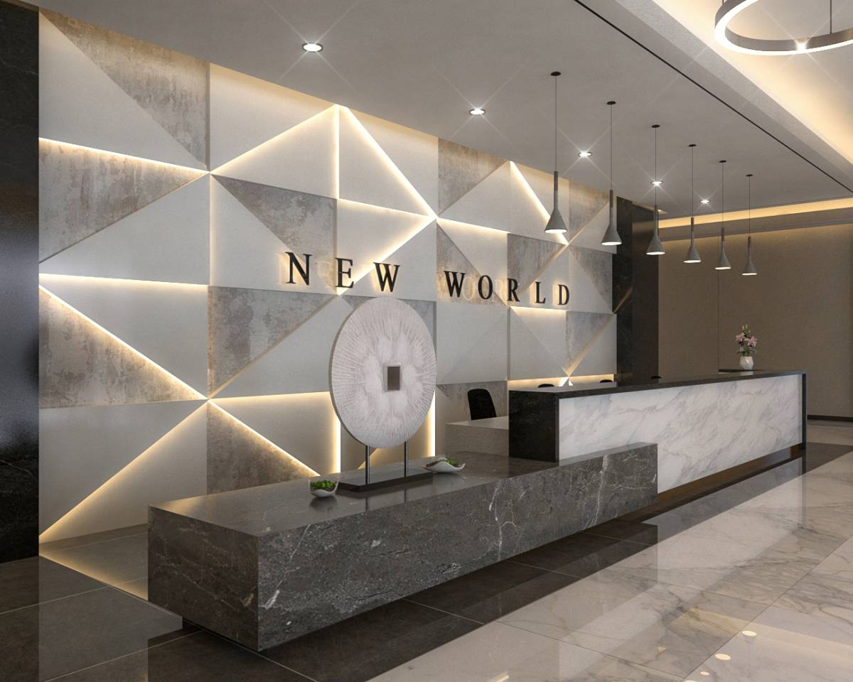 Design project for Reception area design in Oman | Arcbazar