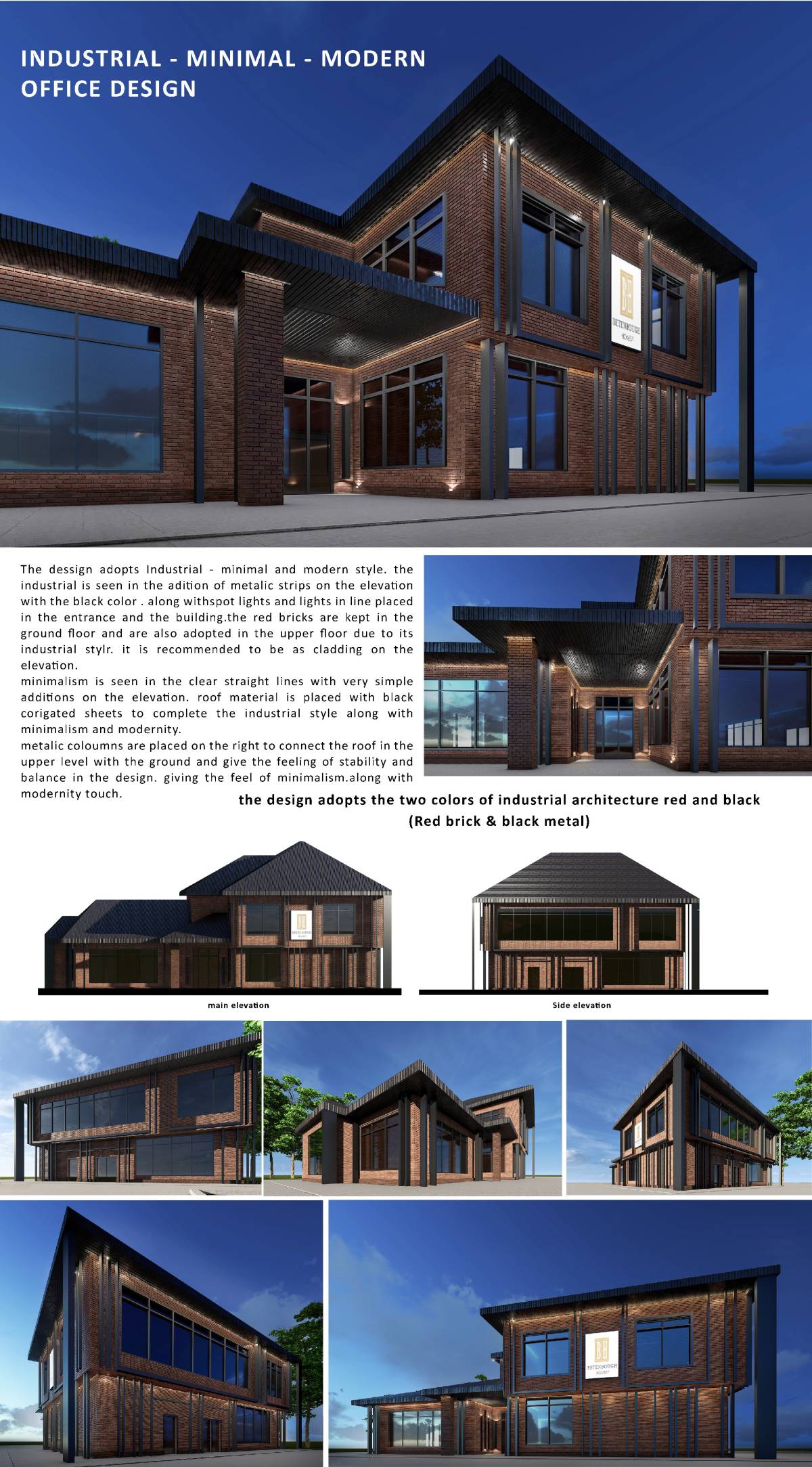 Design project for Office Building Exterior Remodel in United States ...