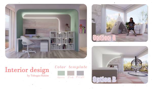 غرفة الاطفال تم التصميم بواسطةTubagus Toha Aliman Hakim - Design a ...