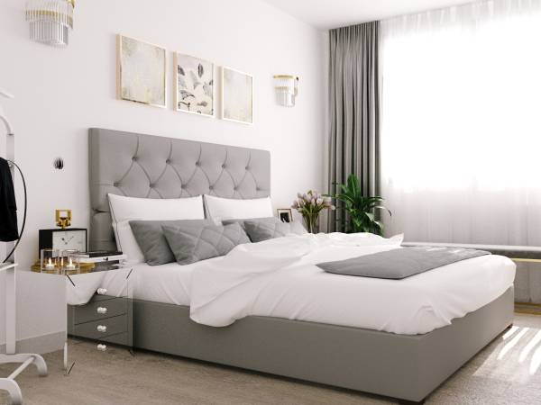 Design project for Furniture and decoration of the bedroom in Romania ...