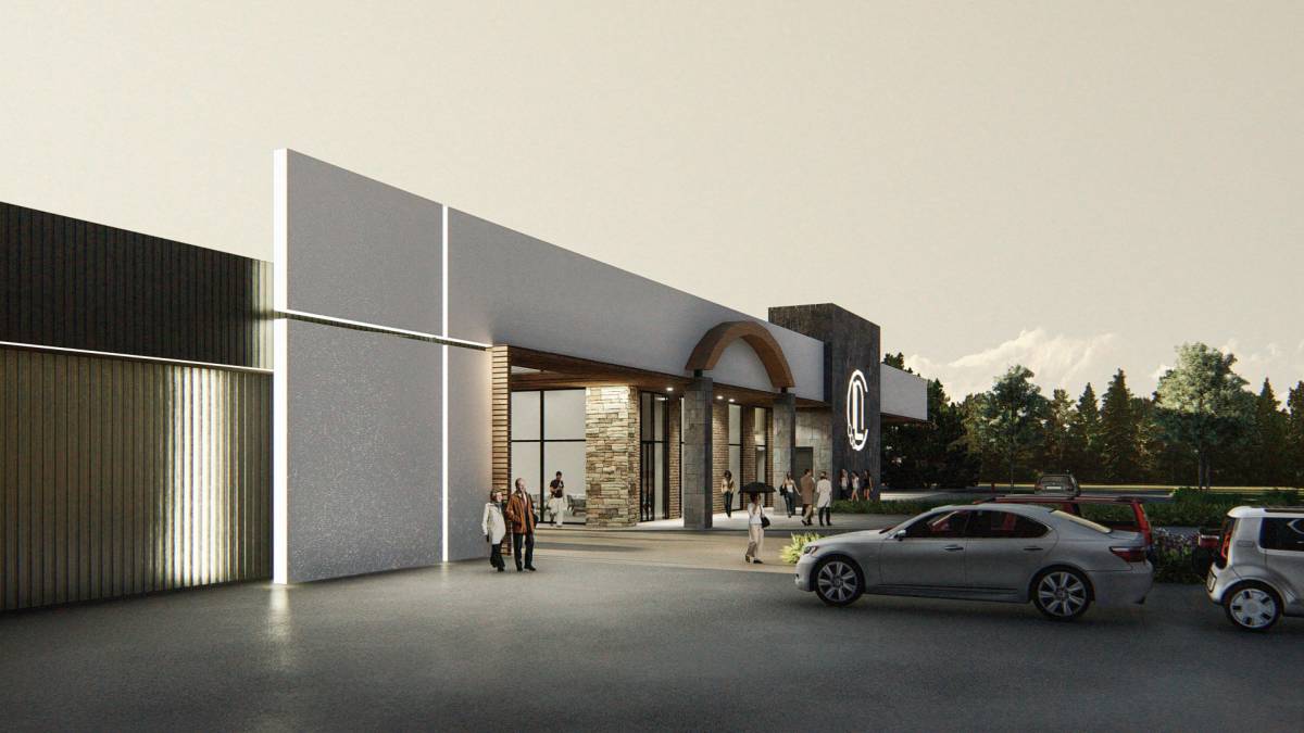 Design project for Facade for New Church Building in United States ...