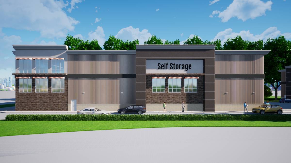 Design project for Commercial Climate Control Self Storage Renderings ...