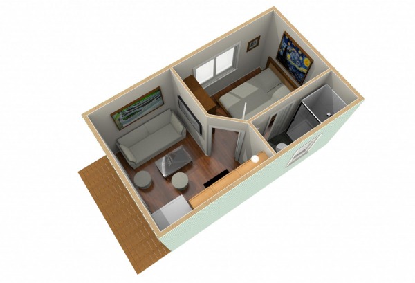 Design project for Brisbane Self Contained Flat in Australia | Arcbazar