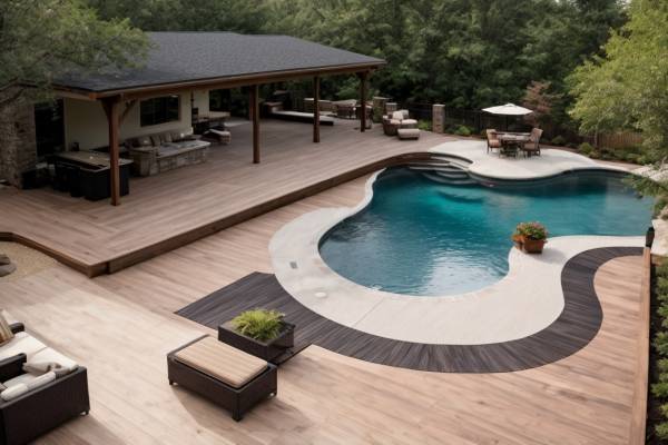 Design project for Covered Pool Side Deck in United States | Arcbazar