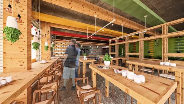 Design project for Organic Vegetarian Restaurant in United States ...
