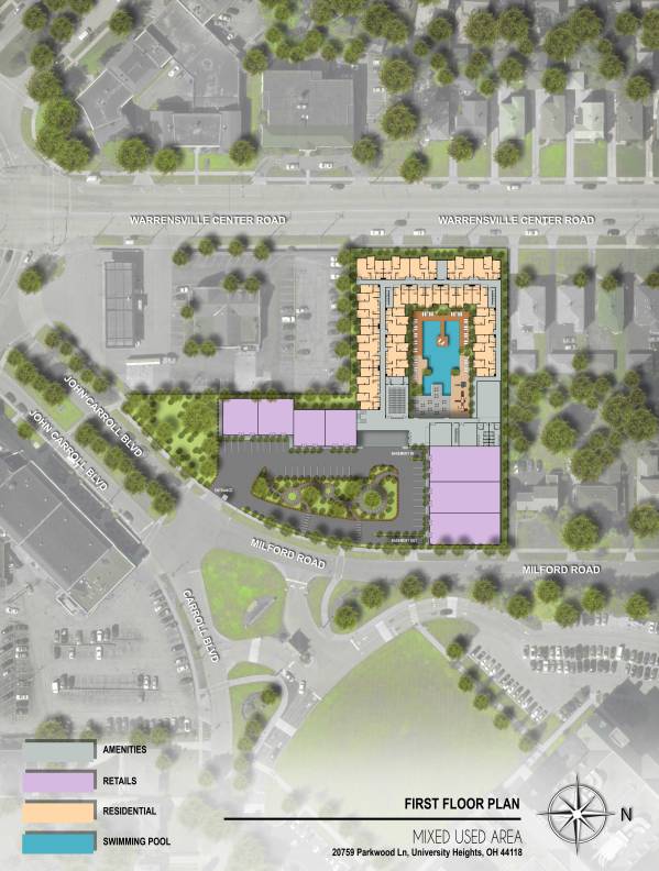 Landscape - Vacant Lots Designed by aaa-studio - Mixed Use Site Plan ...