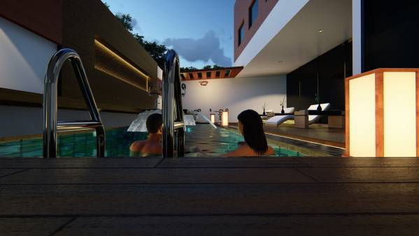 Design project for Swimming pool tiles change in Kuwait | Arcbazar