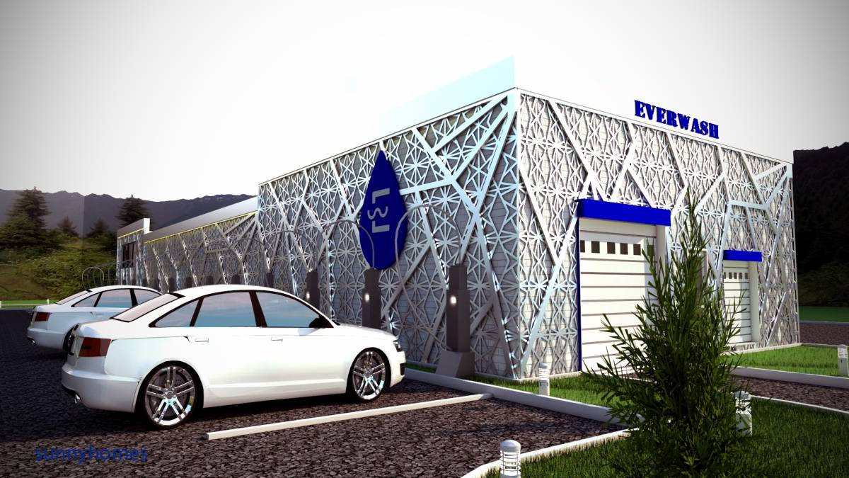 Design project for Everclean Car Wash Exterior/Facade REDESIGN in ...