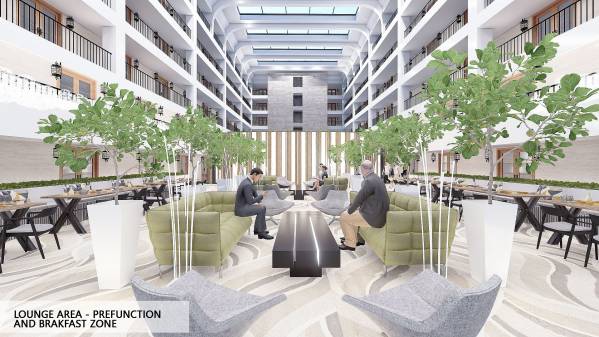 Design project for Doubletree Atrium Meeting Space Plan in United ...