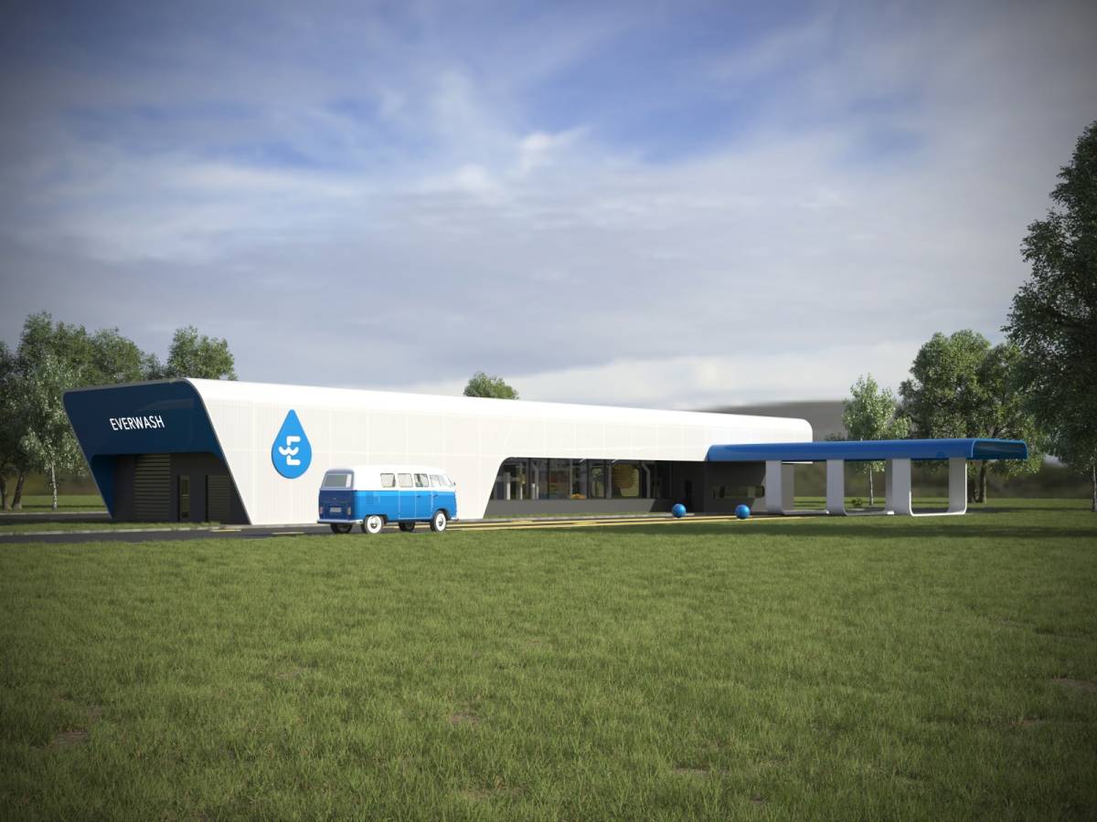 Design project for Everclean Car Wash Exterior/Facade REDESIGN in ...