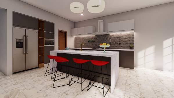 Entire Floor Mimar Imaam A.K - Amazing Modern Zen Basement with golf ...