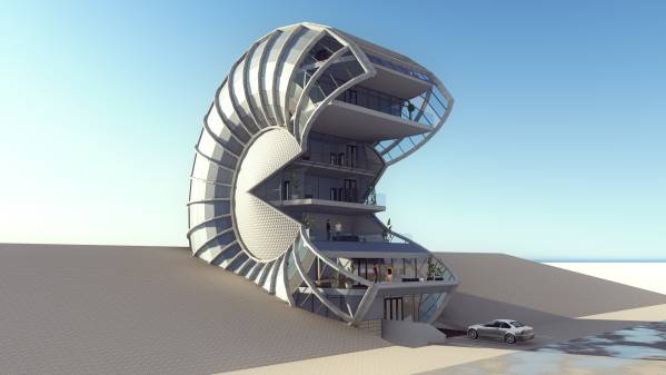 Design project for Sea Shell Concept Apartment Building in Australia ...