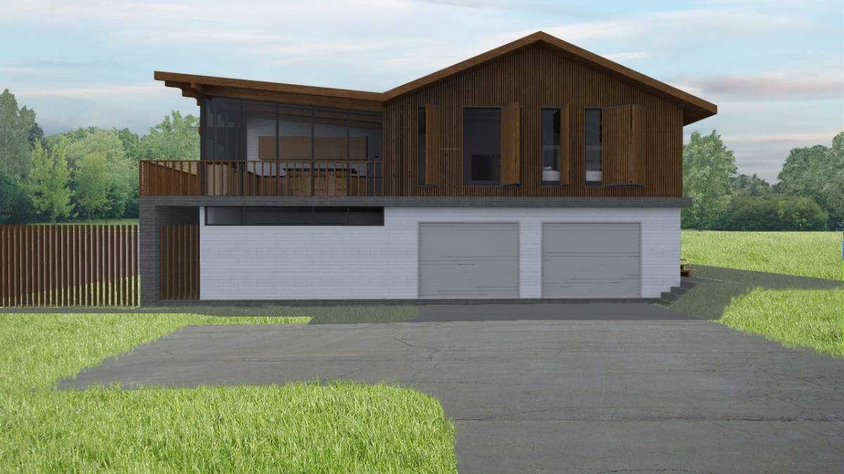 Design project for Raised ranch design idea in upstate NY in United ...