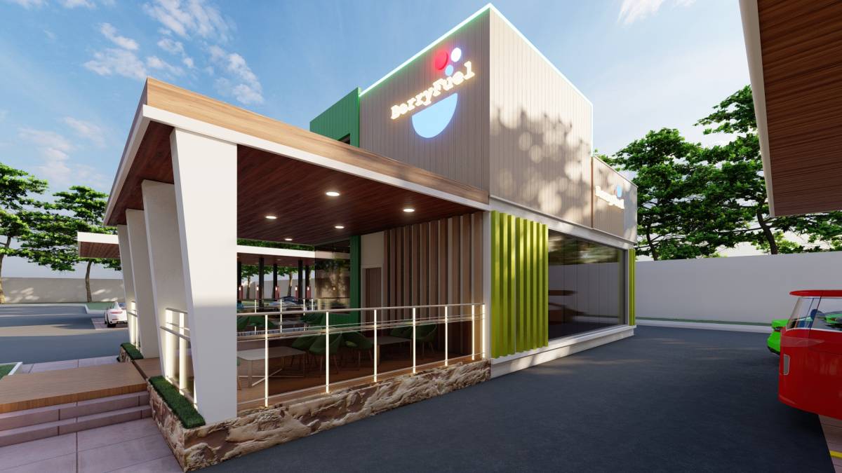 Design project for Elevations for Healthy New Drive-in Restaurant! in ...