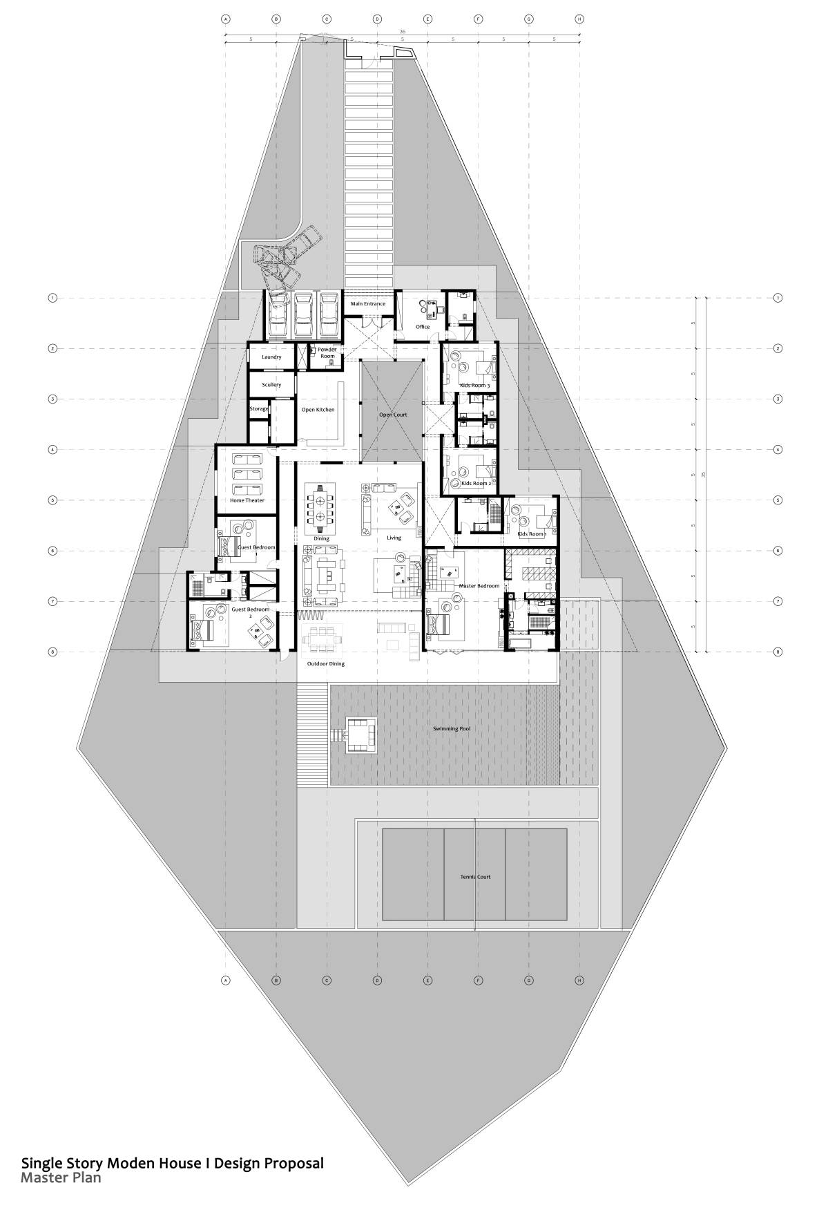 Design project for New Modern House in Australia | Arcbazar