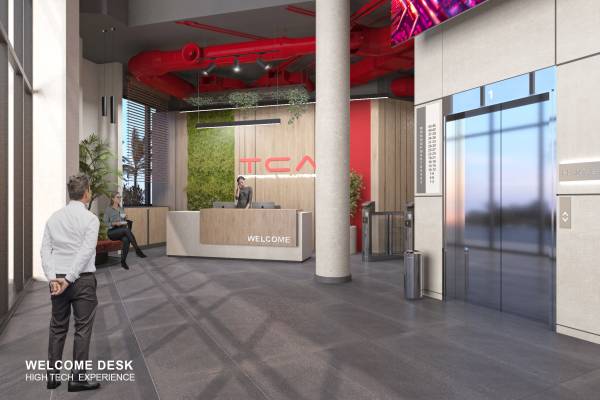 Design project for Architectural Design for a Building Reception in ...