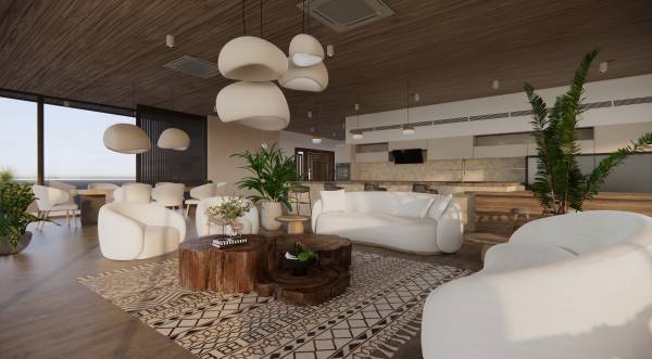 Design project for HIgh End Beach Retreat Home- Central Living Area ...
