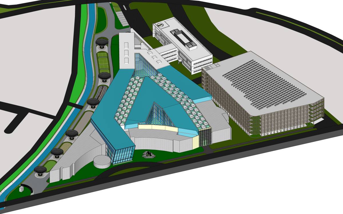 Design project for Renovation and construction of a real estate complex ...