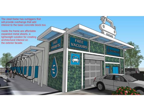 Design project for Everclean Car Wash Exterior/Facade REDESIGN in ...