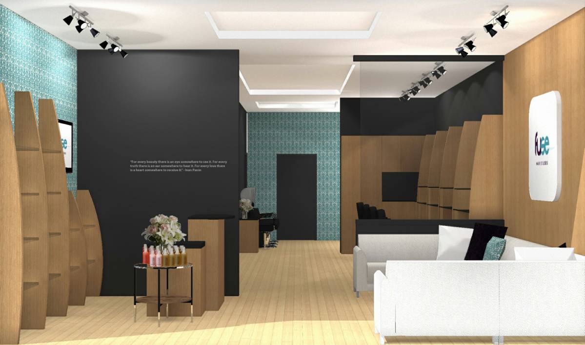 Design project for Hair Salon Interior Design in United States | Arcbazar