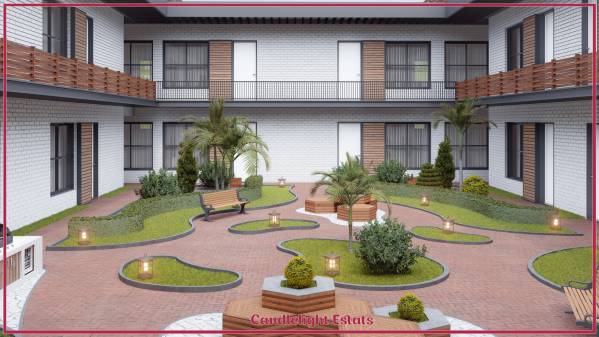 Design project for Overhaul of 5 Courtyard for a 220 unit apartments ...