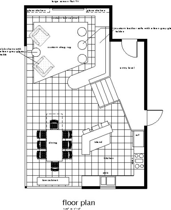 Piso Completo Diseñado porPhilip Lembo - Floor Plan Layout - Sydney, AU ...