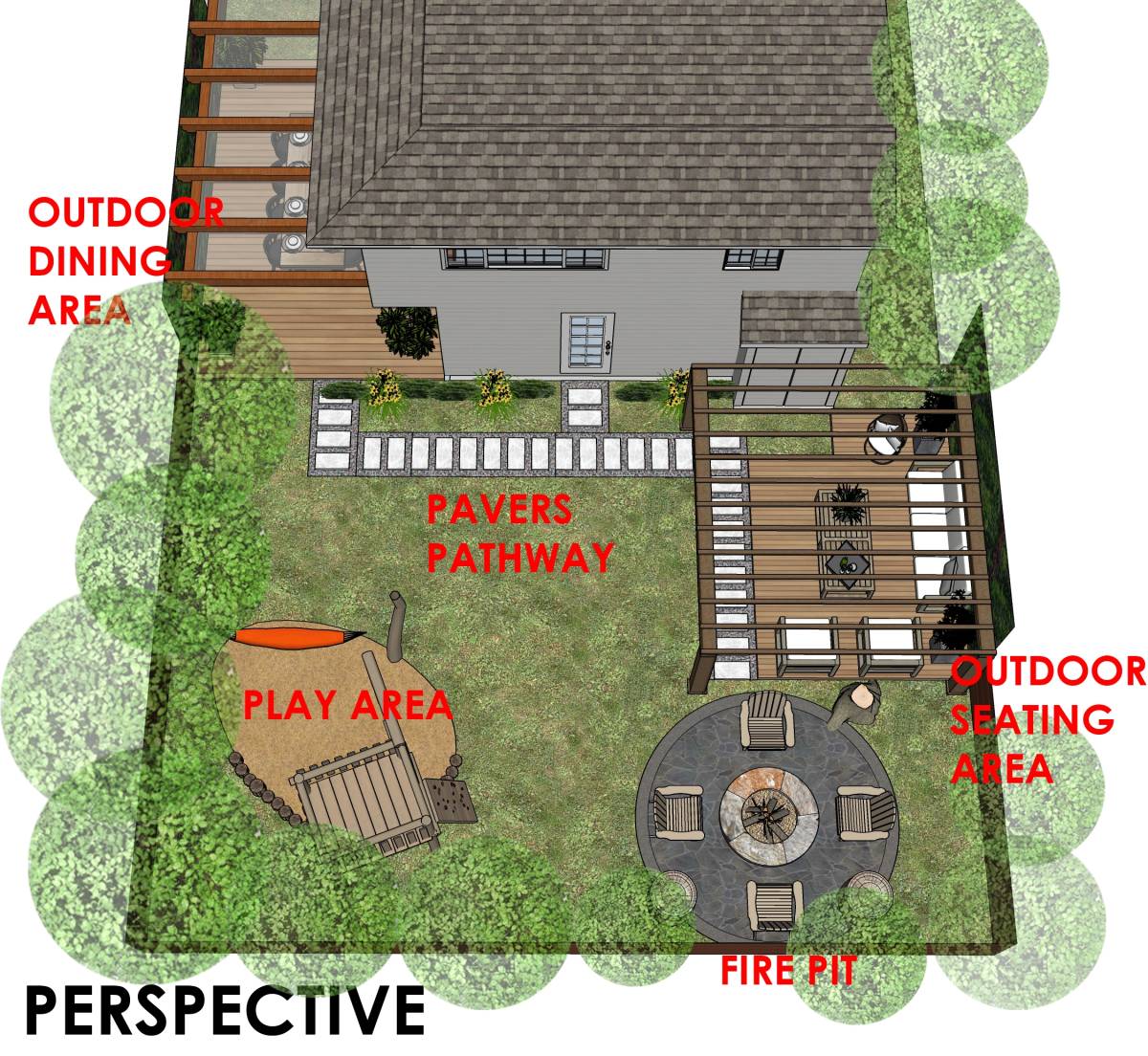 Design project for backyard design in United States | Arcbazar