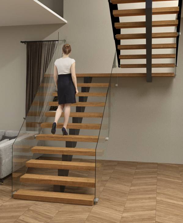 Design project for Floating Stairs in Croatia | Arcbazar