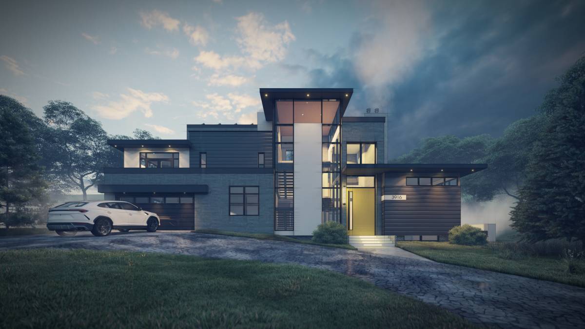 Design project for New Build - Modern Home in United States | Arcbazar