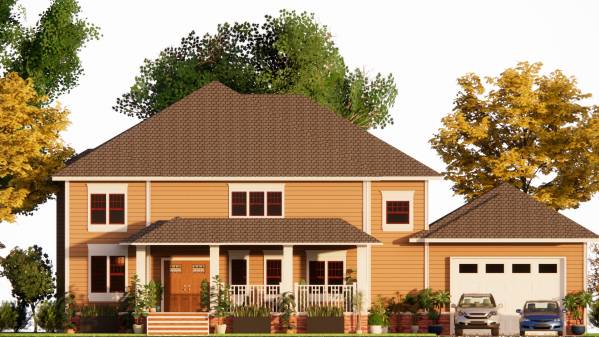 Design project for New Cottagey Elevation in Canada | Arcbazar